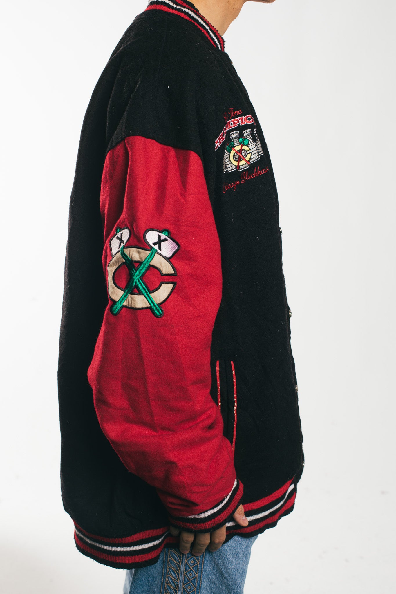 Stanley Cup Champions - Varsity Jacket (XL) – Simeon Vintage